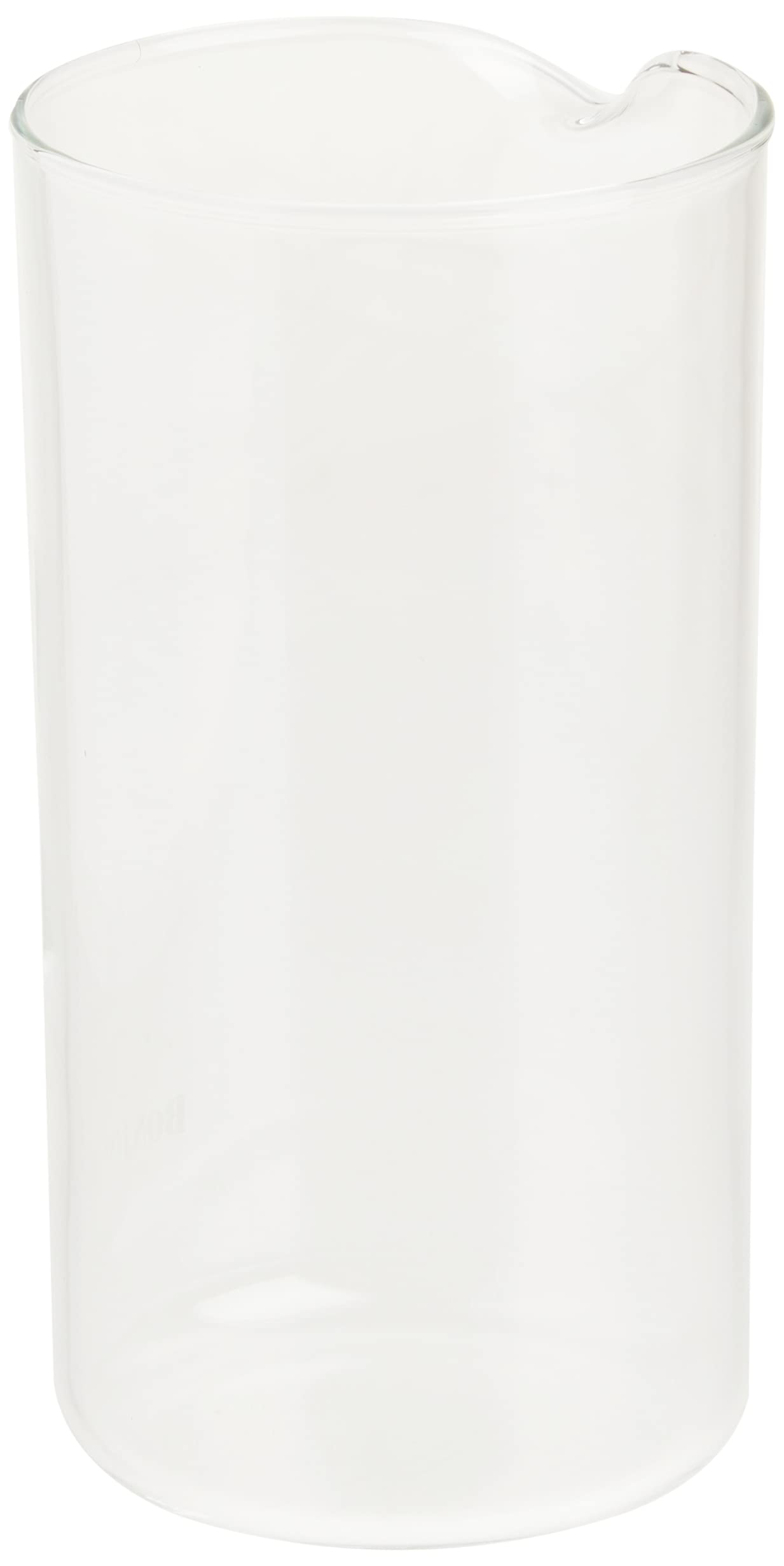 BonJour Coffee Glass French Press Universal Carafe Replacement, 12.7 Ounce, Clear