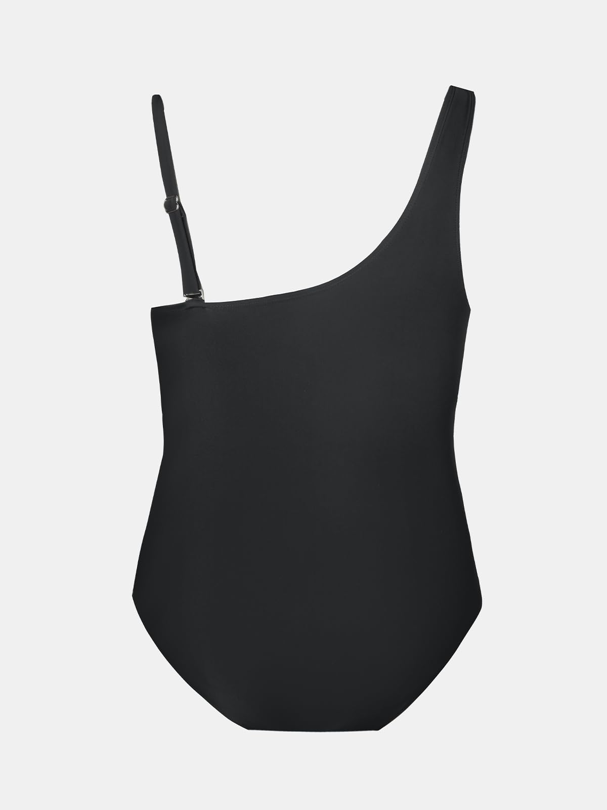 CUPSHE Women's Plus Size Swimsuit One Piece Bathing Suit Mesh Removable Straps Swimwear 1X Black