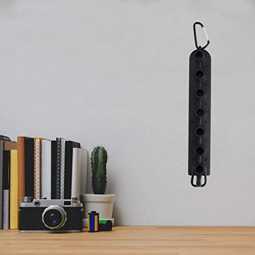 M MINGLE Pressure Washer Nozzle Holder, Holds 7 Nozzle Tips with 1/4 Inch Quick Connect