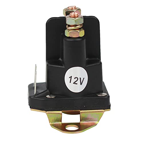 Starter Solenoid Replacement for Poulan Husqvarna 532192507 192507 582042801 582042802 Cub Cadet 725-06153A 21546294 435-325 MTD Lawn Mower Tractor Craftsman YS4500 LT2000