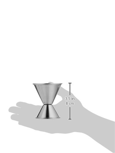 Winco Jiggers Steel 1 Ounce x 2 Ounce