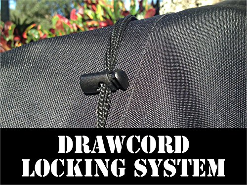 Lawn Mower Cover - Waterproof, Premium Heavy Duty - Manufacturer Guaranteed - Weather and UV Protected Covering for Push Mowers - Secure Draw String and Large Size for Universal Fit