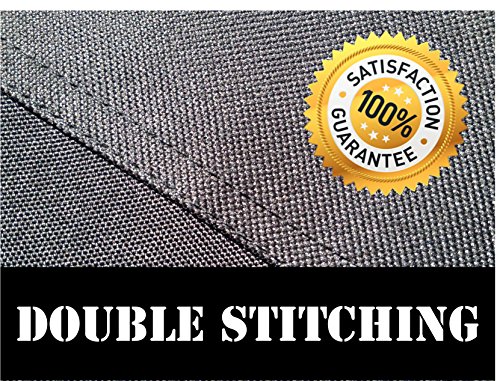 Lawn Mower Cover - Waterproof, Premium Heavy Duty - Manufacturer Guaranteed - Weather and UV Protected Covering for Push Mowers - Secure Draw String and Large Size for Universal Fit