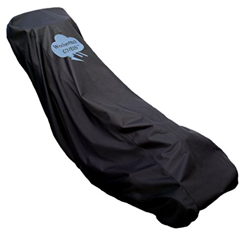 Lawn Mower Cover - Waterproof, Premium Heavy Duty - Manufacturer Guaranteed - Weather and UV Protected Covering for Push Mowers - Secure Draw String and Large Size for Universal Fit