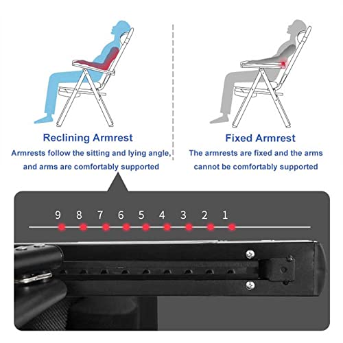 ABaippj Zero Gravity Chair, Reclining Lounge Chair with Removable Cushion for Indoor and Outdoor, Ergonomic Patio Recliner Folding Reclining Chair