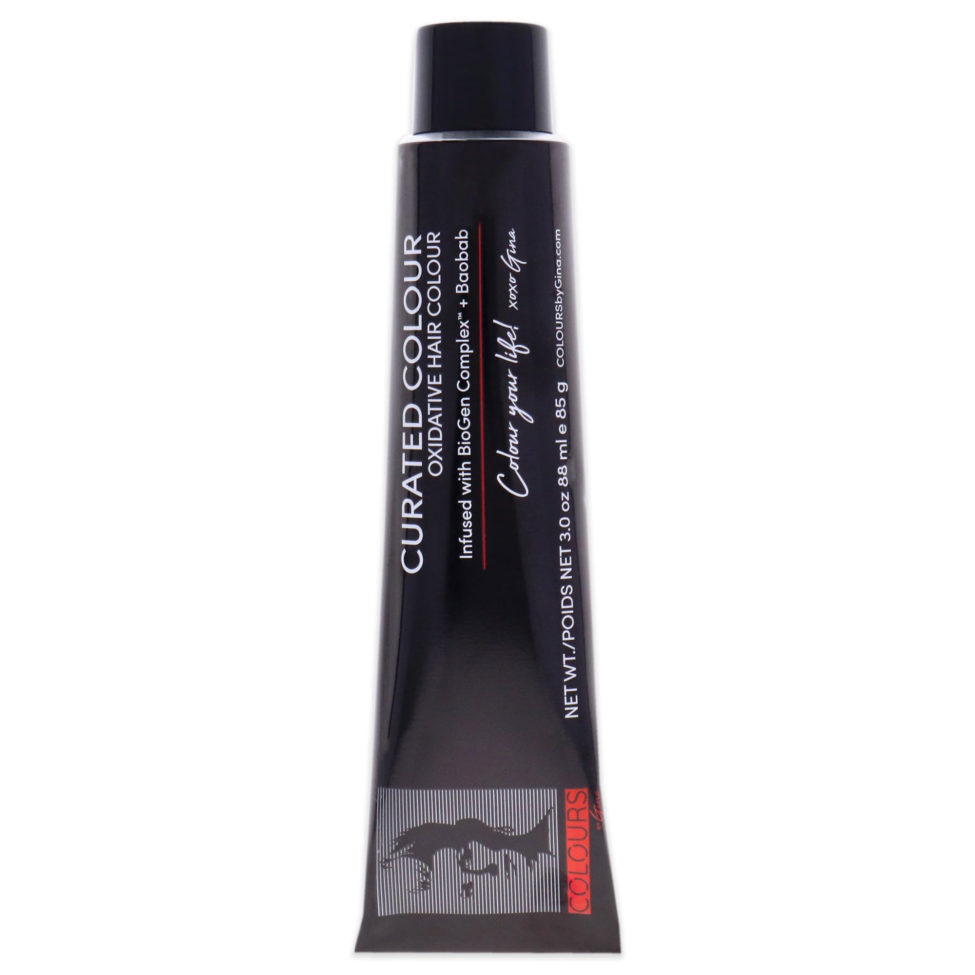 Colours By Gina Curated Colour - 2.0-2N Darkest Natural Brown by Colours By Gina for Unisex - 3 oz Hair Color