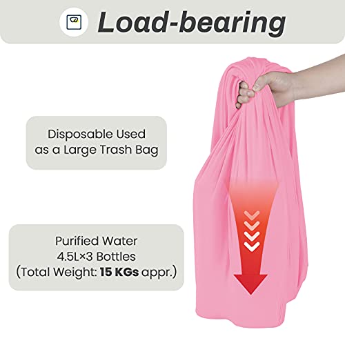 Asnomy 6Ft Pink Table Cloths for Parties Spandex Party Fitted Table Covers for 6 Foot Tables Rectangle Tables Cloths in Bulk for Wedding(Pink)
