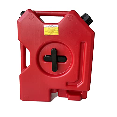 TARKII Gasoline Pack Mount for 2 Gallon Fuel Container and Water Container, Black, 1 pcs fuel mount