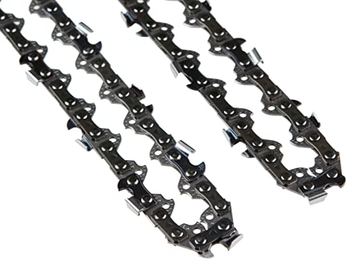 2PC 10-Inch Replacement Chain for Black & Decker LCS1020 20V Max Lithium Ion Chainsaw
