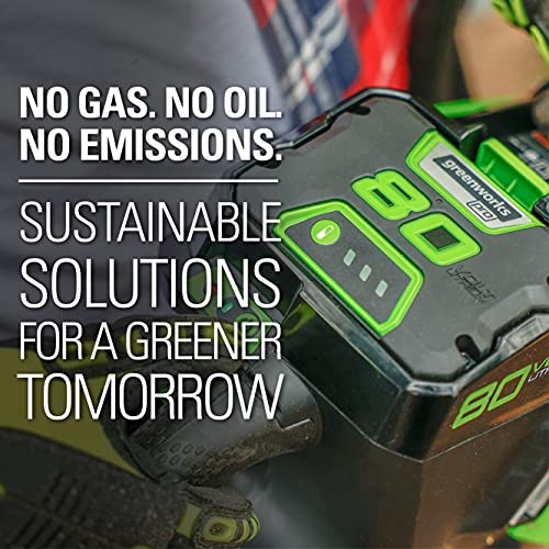 Greenworks PRO 80V 2.5Ah Lithium-Ion Battery (Genuine Greenworks Battery)