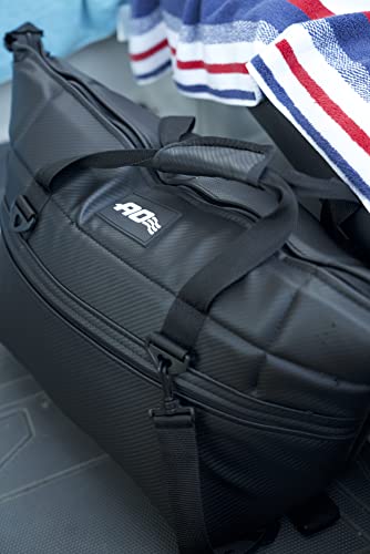 AO Coolers Carbon Soft Cooler with High-Density Insulation, Black, 36-Can