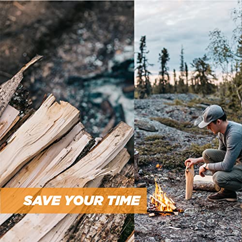 Jerax tools 42mm Kindling Cracker, Wood Splitting Drill Bit, Cone Firewood Splitter with Hex Shank for Family Outdoor Camping, Stove, Farm (42mm)