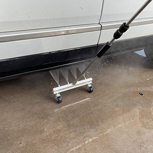 M MINGLE Pressure Washer Undercarriage Cleaner, Under Car Wash, 4000 PSI (13 Inch)