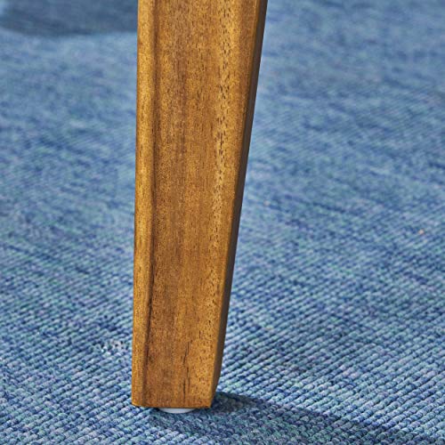 Christopher Knight Home Parker Outdoor 16" Acacia Wood Side Table, Teak Finish