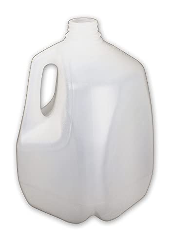 Empty Gallon Milk Jugs With Caps For Milk, Water, Juce, Tea With Caps For Reusing, Storage, 6 Empty Gallons With Caps Plus Six Additional Caps