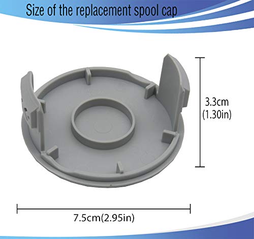 BOOTOP PIN AC14HCA Spool Cap, 522994001 One+ Replacement Spool Cap Compatible with Ryobi 18V, 24V, 40V Cordless Trimmers, Spool Cover 993373001 for P2000 P2005 P2006 RY24021 Weed Eater Parts