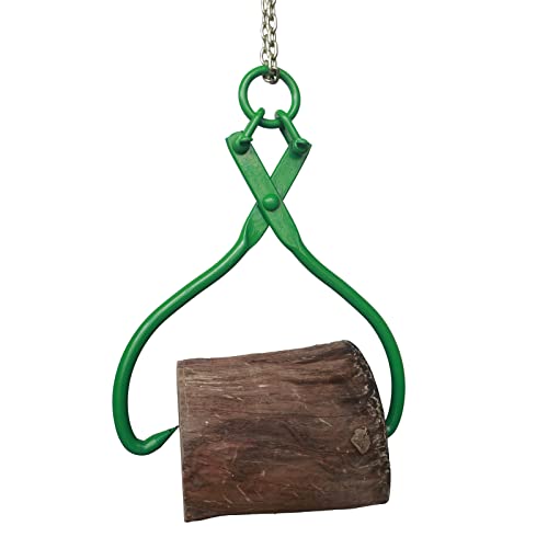 Timber Claw Hook, 18in - Log Lifting Tongs Heavy Duty Grapple Timber Claw, Lumber Skidding Tongs Logging Grabber 18" Jaw Opening