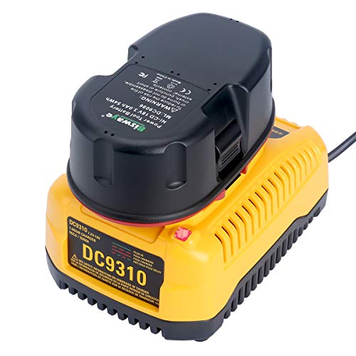Biswaye 18V XRP Battery Charger Compatible with DEWALT 7.2V-18V NiCd NiMh Battery DC9096 DC9098 DC9099 DW9099 DW9072 DW9057 DW9091 DW9094 DC9071 DW9062 DC9091, DC9310