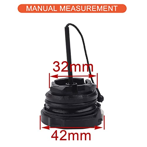 Hipa Fuel Cap Oil Cap for STHIL MS210 MS230 MS240 MS250 MS250C MS260 MS340 MS360 MS360C MS200 MS192T 021 023 024 025 026 034 036 Chainsaw Replace 0000-350-0525