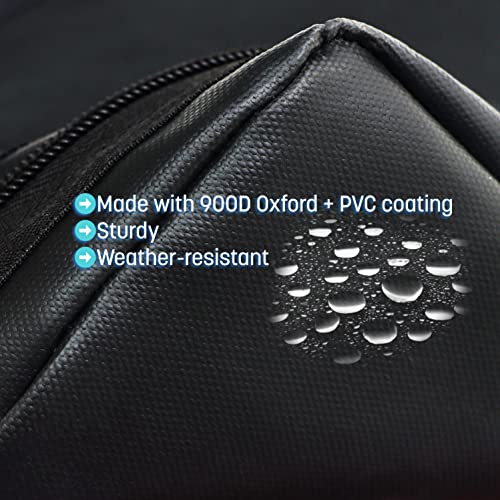 Trademark Innovations UMBSE-WT-SQ 18" Square Fillable Detachable Umbrella Base Weight, Black