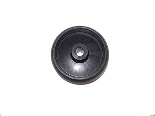 Kumar Bros USA New Four (4) Deck Wheels W/Bolt & Nut for John Deere D140 D150 5 D160 D170