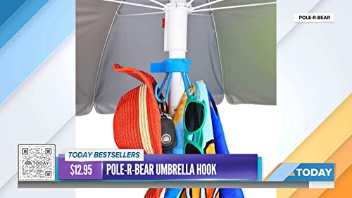 Umbrella Hook for Towels/Camera/Bags by Pole-R Bear