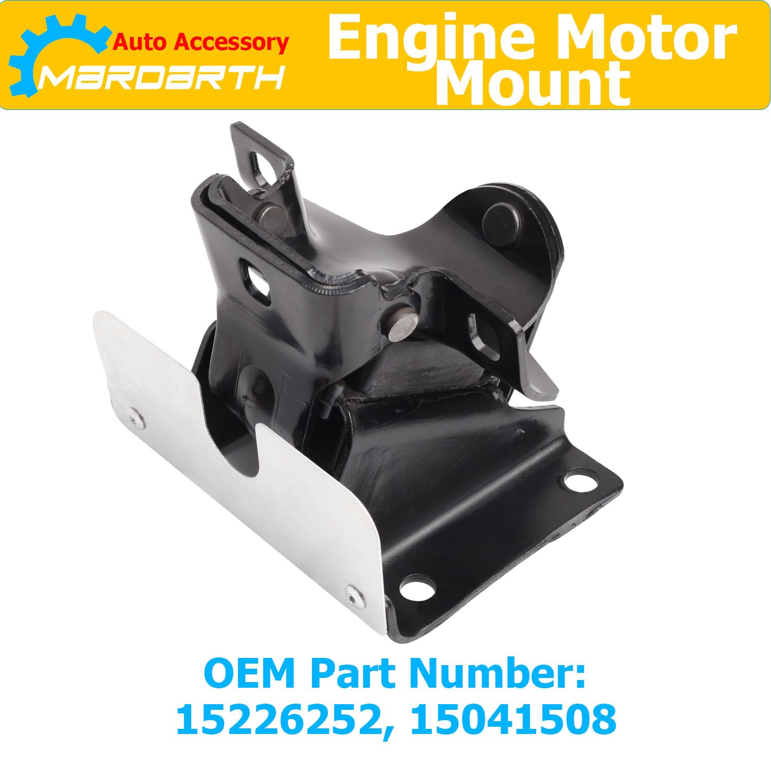 Set of 3, Engine Motor Mounts and Trans Mount Compatible with 99-06 Silverado Tahoe Sierra 1500 V8 5.3L 6.0L, Replace OE A2909 A2909 A2638