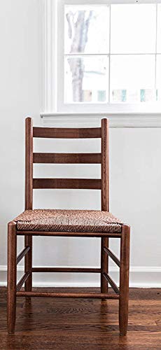 Dixie Seating Asheville Wood Ladderback Dining Chair No. 7W Walnut