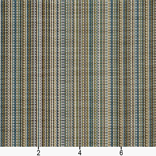 SL002 Teal and Light Green Woven Sling Vinyl Mesh Outdoor Furniture Fabric by The Yard