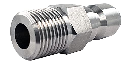 Ultimate Washer 18717 Pressure Washers Stainless Male Nipple, 3/8-Inch, 2-Pack, Replaces Legacy 89222220