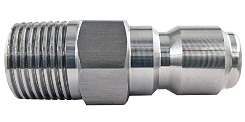 Ultimate Washer 18717 Pressure Washers Stainless Male Nipple, 3/8-Inch, 2-Pack, Replaces Legacy 89222220