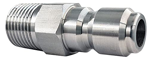 Ultimate Washer 18717 Pressure Washers Stainless Male Nipple, 3/8-Inch, 2-Pack, Replaces Legacy 89222220
