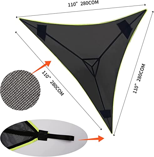 Triangle Hammock Tent Camping Multi Person Hammock 3 Point Design Suitable for 1~2 People