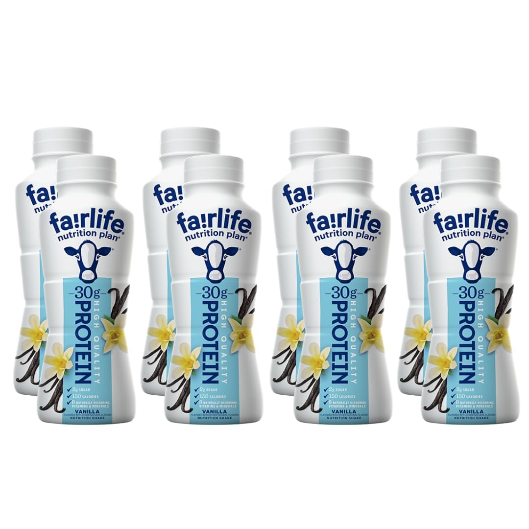 Nutritional Protein Shake, Vanilla, 30 g. Protein Shake (8 Pack)