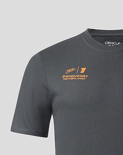 Red Bull Racing F1 Max Verstappen Special Edition Zandvoort Netherlands T-Shirt Grey