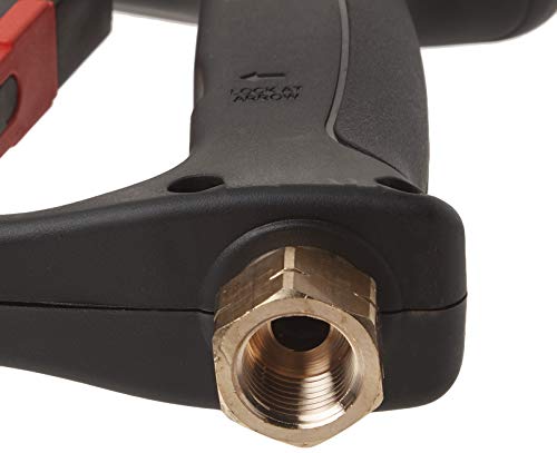 AR ANNOVI REVERBERI MV925 Rear Entry High Pressure Gun Psi 4500, GPM 8, Inlet 3/8β F, Outlet 1/4β F, Black