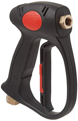 AR ANNOVI REVERBERI MV925 Rear Entry High Pressure Gun Psi 4500, GPM 8, Inlet 3/8β F, Outlet 1/4β F, Black