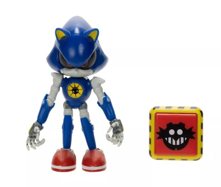 Sonic The Hedgehog 4" Articulated Action Figure Collection (Choose Figure) (Metal Sonic)