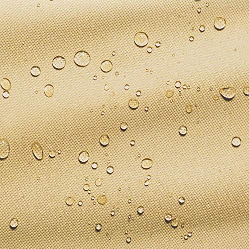 Classic Accessories 58932 Terrazzo High Back Patio Chair Cover,Sand,High Back Dining Chair