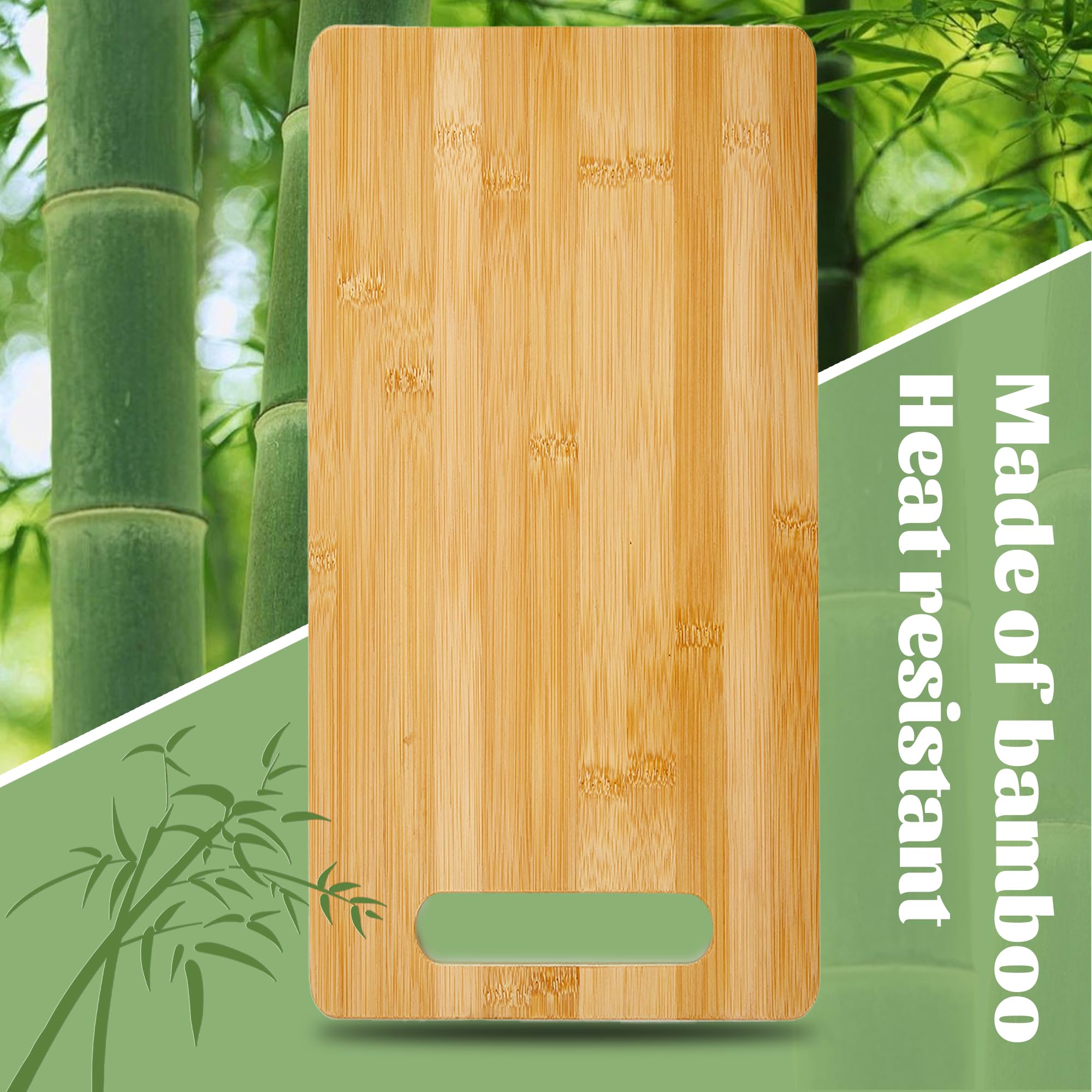 Appliances Slider Mat for Countertop & Under Cabinet,100% Bamboo Sliding Tray for Coffee Pot/Coffeemaker/Ice Maker/Air Fryer/Kitchen Aid Mixer etc,Simple Functional & 360° Easy Moving 7.5” X 14.5”in