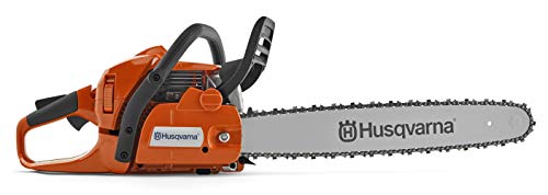 Husqvarna 450 Rancher Gas Chainsaw, 50.2-cc 3.2-HP, 2-Cycle X-Torq Engine, 18 Inch Chainsaw with Automatic Oiler, For Tree Pruning, Yard Cleanups and Firewood Cutting