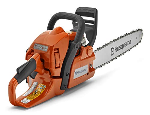 Husqvarna 450 Rancher Gas Chainsaw, 50.2-cc 3.2-HP, 2-Cycle X-Torq Engine, 18 Inch Chainsaw with Automatic Oiler, For Tree Pruning, Yard Cleanups and Firewood Cutting