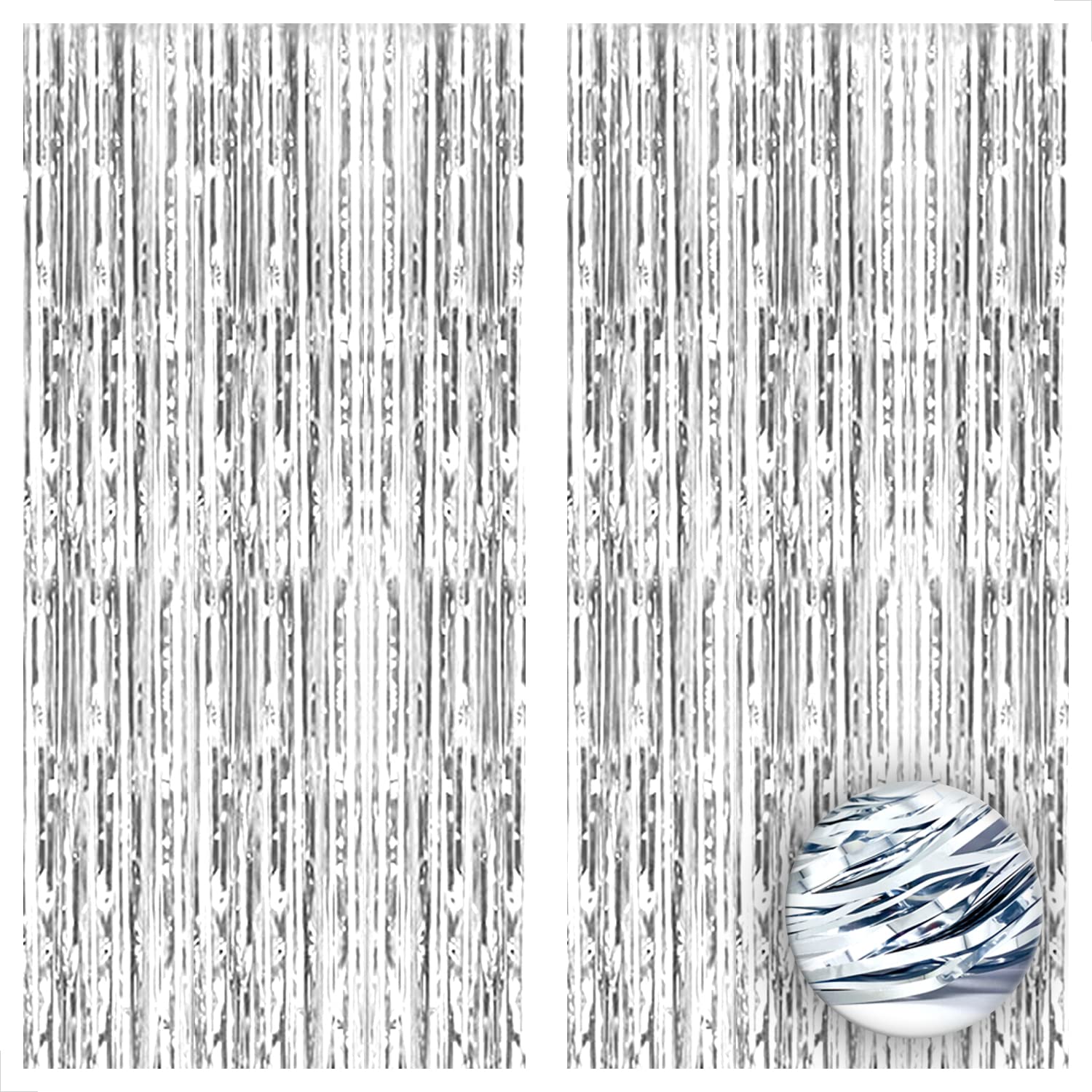KatchOn, Black Spike Balloons - Pack of 32 | Black Starburst Balloon, Chain Link Balloons | Big Silver Chain Balloons for Black Birthday Decorations and Notorious One Birthday Decorations