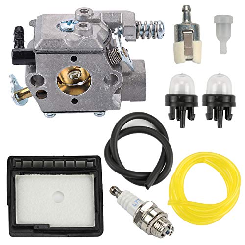 Yermax CS3000 CS-300 Carburetor with Filter Repower Kit for Echo WT-589 CS-300 CS-301 CS-305 CS-340 CS-341 CS-345 CS-346 CS-3000 CS-3400 Chainsaw Replace A021000231 A021000232