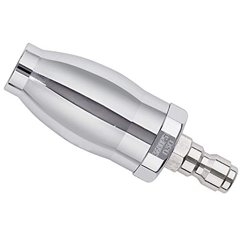 Raincovo Turbo Nozzle for Pressure Washer, Rotating Nozzle for Hot and Cold Water, 1/4 Inch Quick Connect, Orifice 3.0, 3600 PSI