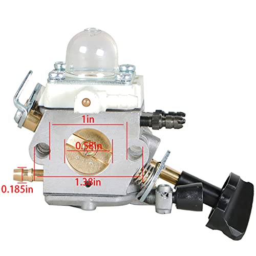 raseparter BG86 Carburetor Replacement for SH56 SH56C SH86 SH86C BG86CE BG86Z BG86CEZ 42411200616 for Zama C1M-S261B Leaf Blower