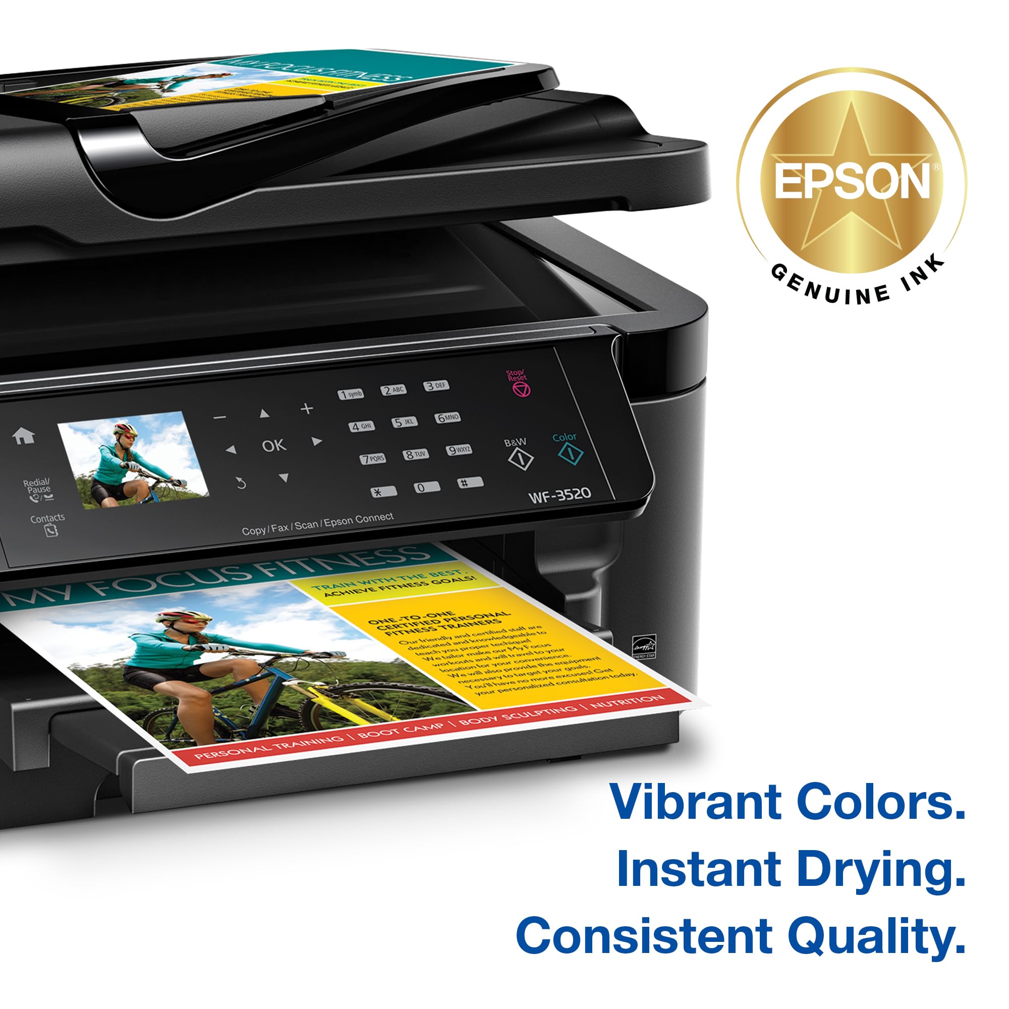 Epson T126120-D2 DURABrite Ultra Black Dual Pack High Capacity Cartridge Ink