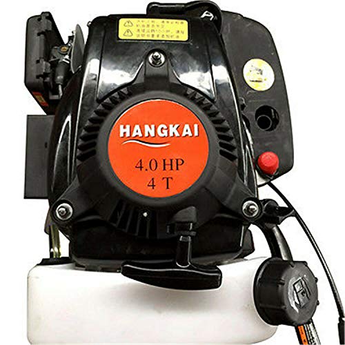 4HP 4 Stroke Outboard Motor Boat Engine 52CC Aluminum Heavy Duty Boat Motor with Air Cooling System Fishing Boat Engine (4HP-4 Stroke)