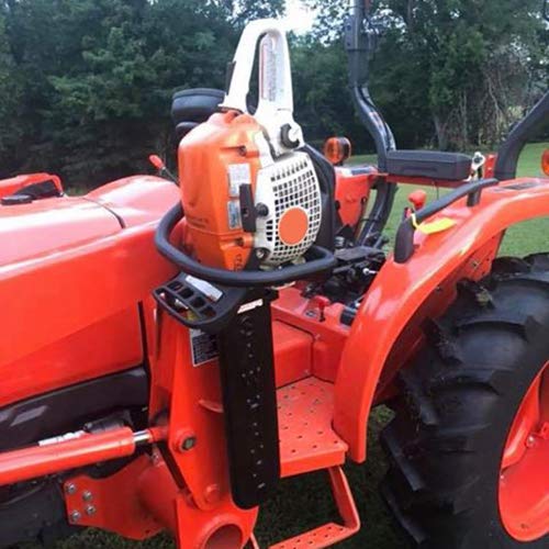SawHaul Universal Chainsaw Carrier Kit for Tractors Made in USA