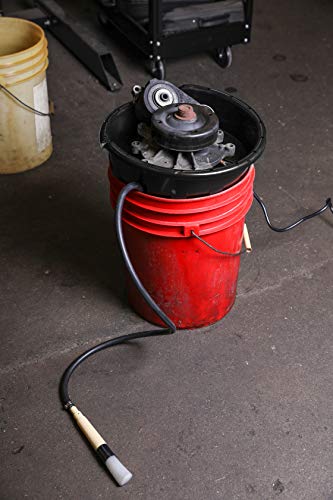ARES 70922 - Portable Parts Washer - Easily Fits 5 Gallon Buckets - Degrease Small Parts and Tools